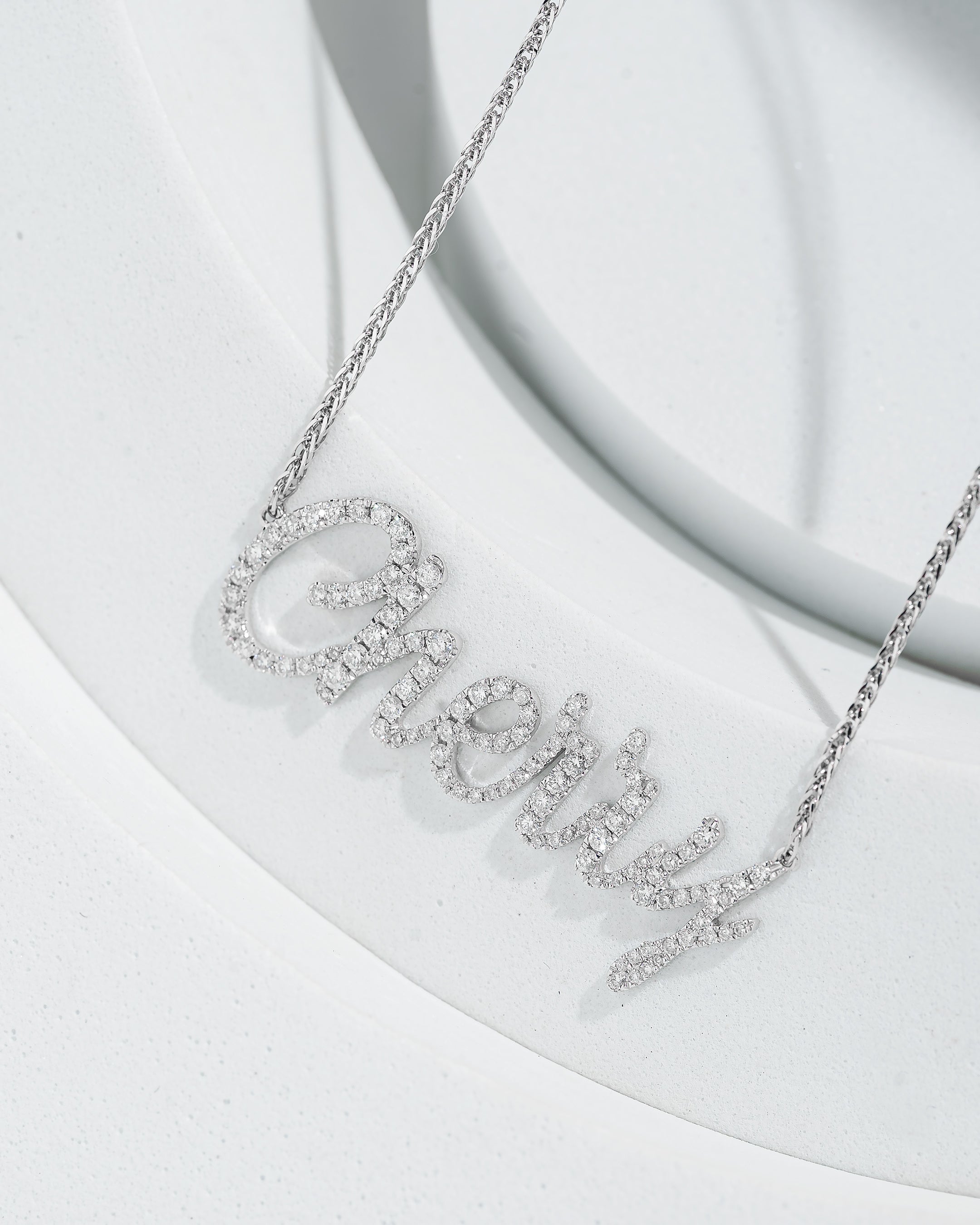 Personalized Text Jewelry – Luchysluxe